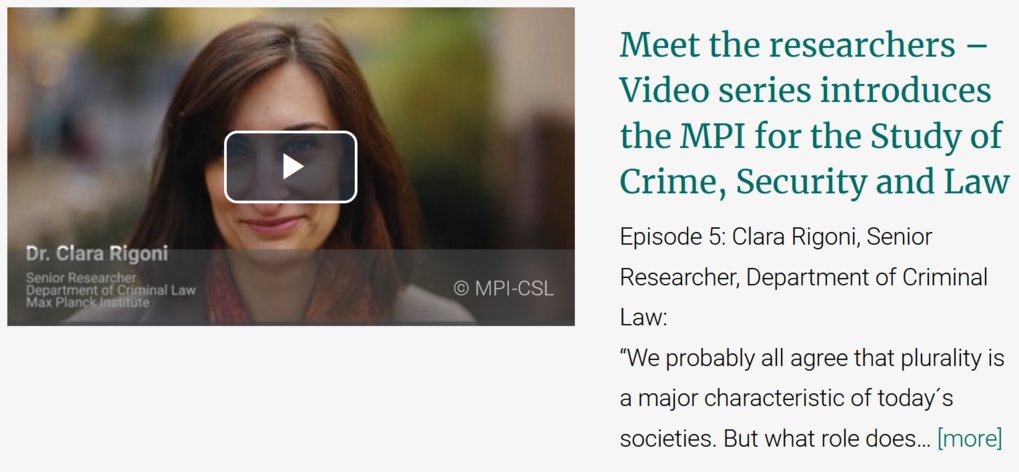 Meet the Researchers: Clara Rigoni